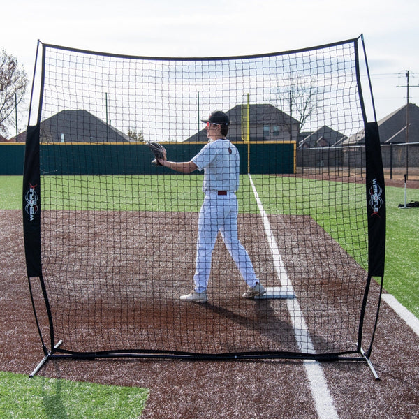Web Flex Spider Series 7x7 Field Screen – Baseball Mound Supply